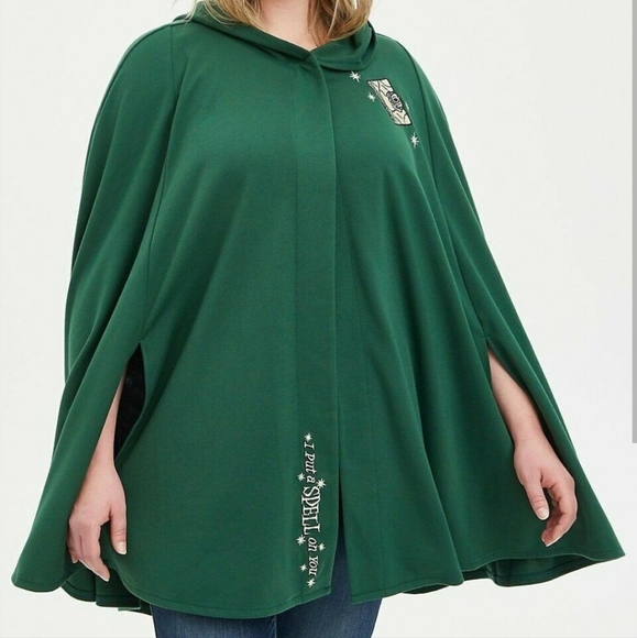 torrid | Jackets & Coats | Disney Hocus Pocus Hooded Cape Coat ...